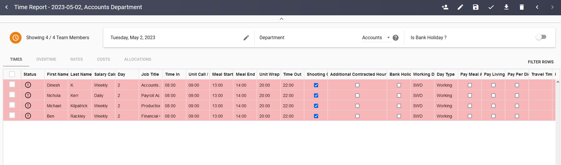 CrewStart – Sargent-Disc